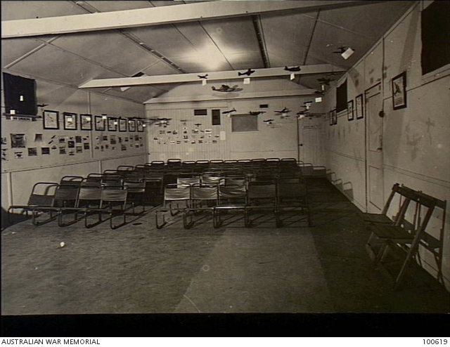 Sydney, NSW. 1944-09-13. The interior of the lecture room and ...