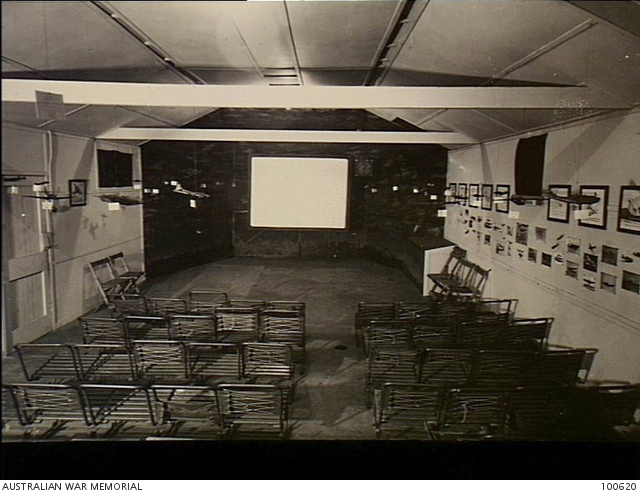 Sydney, NSW. 1944-09-13. The interior of the lecture room and ...