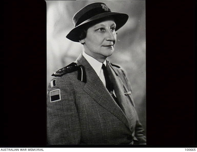 Melbourne, Vic. 1944-10-19. Portrait of Colonel A. M. Sage, Matron in ...
