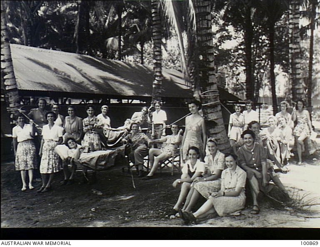 Morotai. 1945-08-27. Members of the Australian Army Medical Womens ...