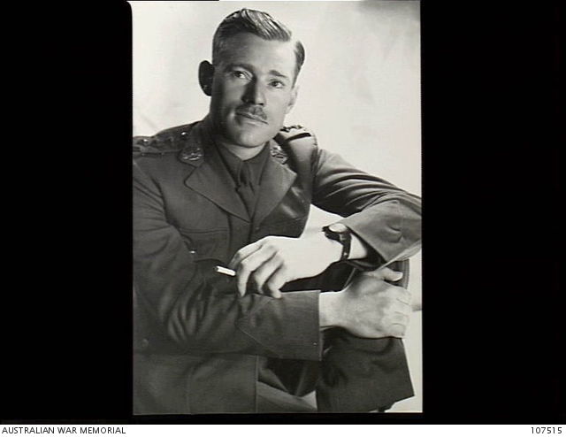 Portrait of Captain Daniels, Military History Section, Land ...