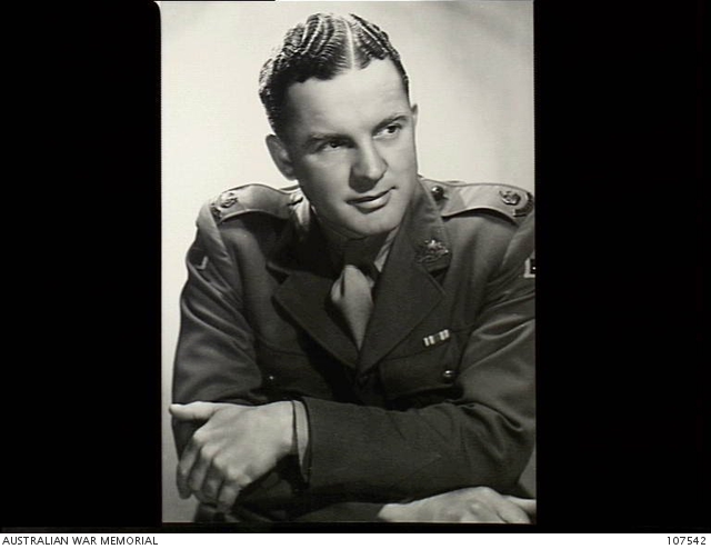 1944-10-05. Portrait of Major D. H. Dwyer, Personal Assistant to ...