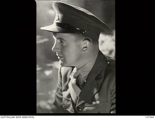 1944-10-05. Portrait of Major D. H. Dwyer, Personal Assistant to ...