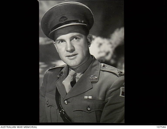 1944-10-05. Portrait of Major D. H. Dwyer, Personal Assistant to ...