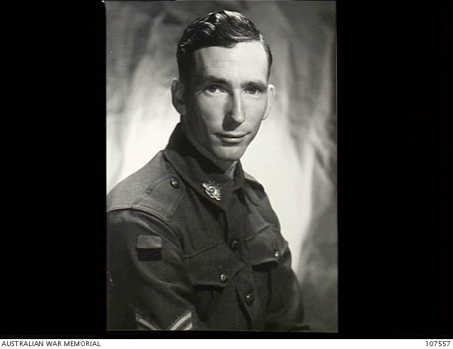 Portrait of S111655 Corporal W. J. Draper, Military History Section ...