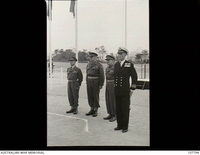 On the day of relinquishing his command, the Commander-in-Chief ...