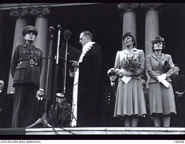 SYDNEY, NSW, 1945-05-22. LORD WAKEHURST, GOVERNOR OF NEW SOUTH WALES ...
