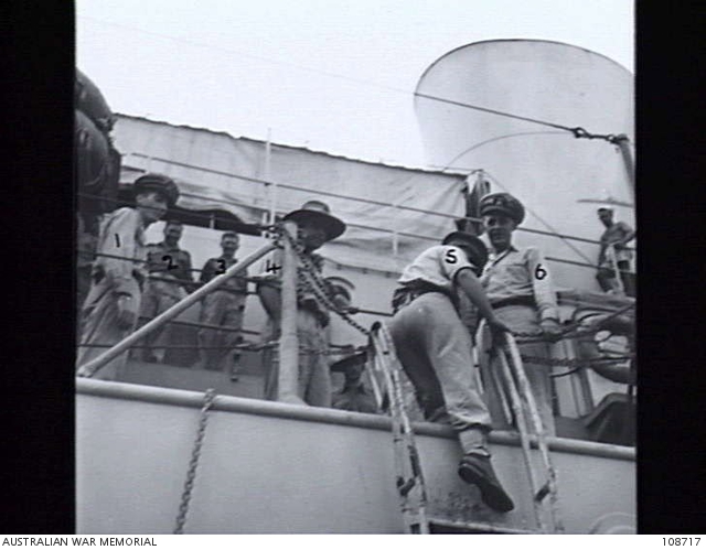 MOROTAI, 1945-06-04. LIEUTENANT GENERAL SIR LESLIE J. MORSHEAD, GENERAL ...