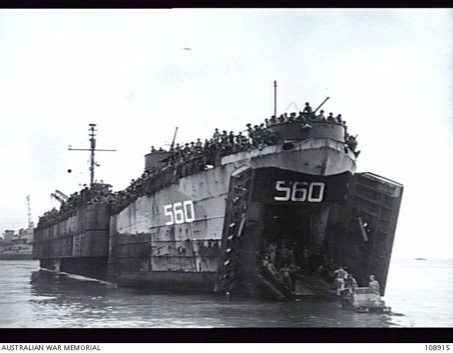 LABUAN, NORTH BORNEO, 1945-06-10. A JEEP OF 24TH INFANTRY BRIGADE ...