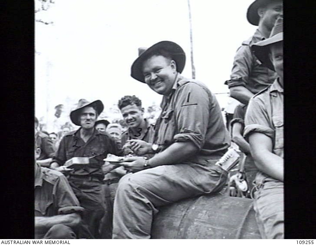 MOROTAI. 13 JUNE 1945. UNITS OF 7 DIVISION ARRIVED AT MOROTAI BY CONVOY ...