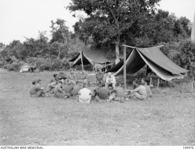 BRUNEI, NORTH BORNEO. 13 JUNE 1945. BRIGADIER WILLIAM JOHN VICTOR ...