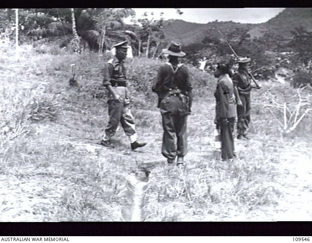 BRUNEI, NORTH BORNEO. 17 JUNE 1945. BRIGADIER W J V WINDEYER ...