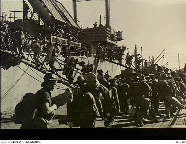 Brisbane, Queensland. 1945-06-16. Members of Headquarters No 1 ...