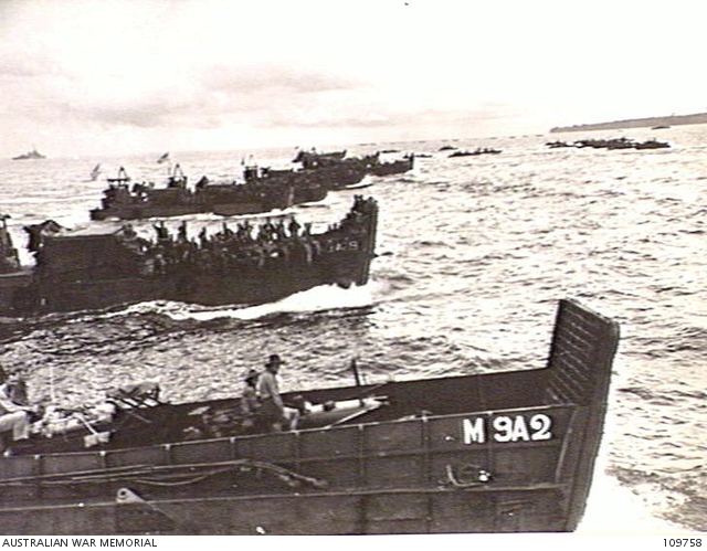MOROTAI. 24 JUNE 1945. A REHEARSAL FOR THE OBOE 2 OPERATION WAS ...