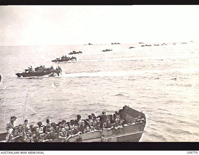 MOROTAI. 24 JUNE 1945. A REHEARSAL FOR THE OBOE 2 OPERATION WAS ...