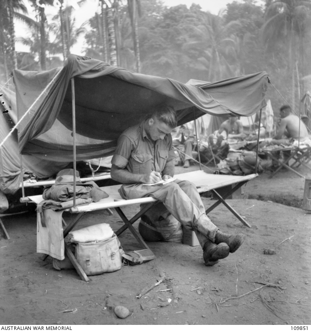 MOROTAI. 20 JUNE 1945. VARIOUS UNITS OF 7 DIVISION ASSEMBLED AT PRE ...