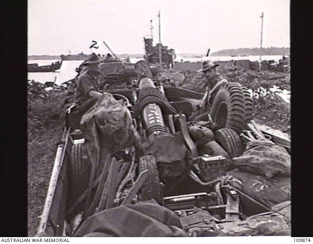 MOROTAI. 21 JUNE 1945. VARIOUS UNITS OF 7 DIVISION ASSEMBLED AT ...