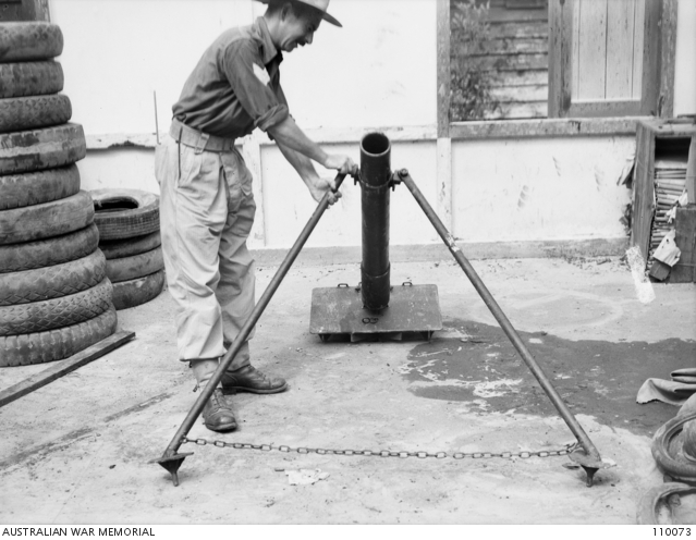TARAKAN ISLAND. 25 JUNE 1945. SERGEANT ST. HEAPS, FIELD SECURITY ...