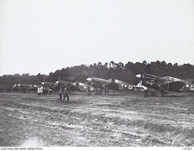 TARAKAN ISLAND. 1945-06-28. TARAKAN AIRSTRIP WAS REPAIRED AGAINST ...