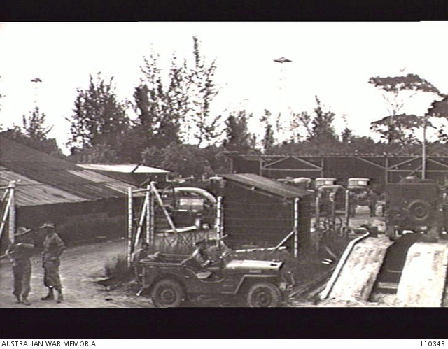SERIA, BORNEO. 28 JUNE 1945. AFTER CAPTURE OF THE AREA MEMBERS O 2/58 ...