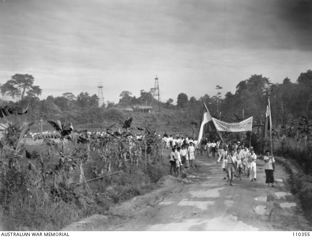 TARAKAN ISLAND. 1945-06-29. ALL PEOPLE UNDER THE CONTROL OF NETHERLANDS ...