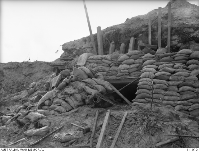 BALIKPAPAN AREA, BORNEO. 6 JULY 1945. EXTERIOR VIEW OF A 6 INCH ...