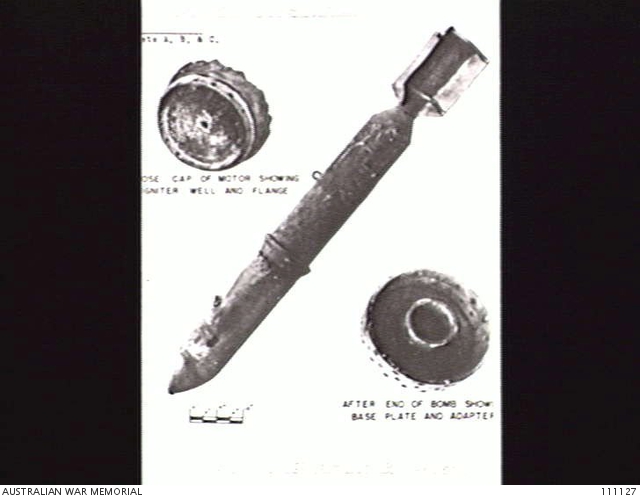 MELBOURNE, VICTORIA, 19 JULY 1945. A JAPANESE TYPE 21 (NAVY TYPE 98 ...