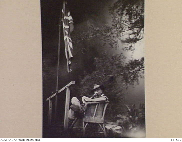 SERIA, BORNEO, 12 JULY 1945. CAPTAIN J D MCFARLAND, ADJUTANT, 2/17 ...