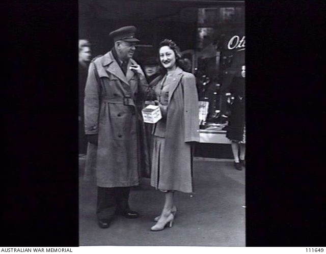 MELBOURNE, VIC. 26 JULY 1945. MISS ROMA RAINSFORD, AUSTRALIAN ARMY ...