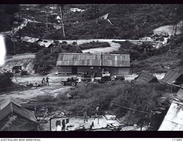 TARAKAN ISLAND, 16 JULY 1945. A VIEW TO THE SOUTH SOUTH EAST FROM THE ...