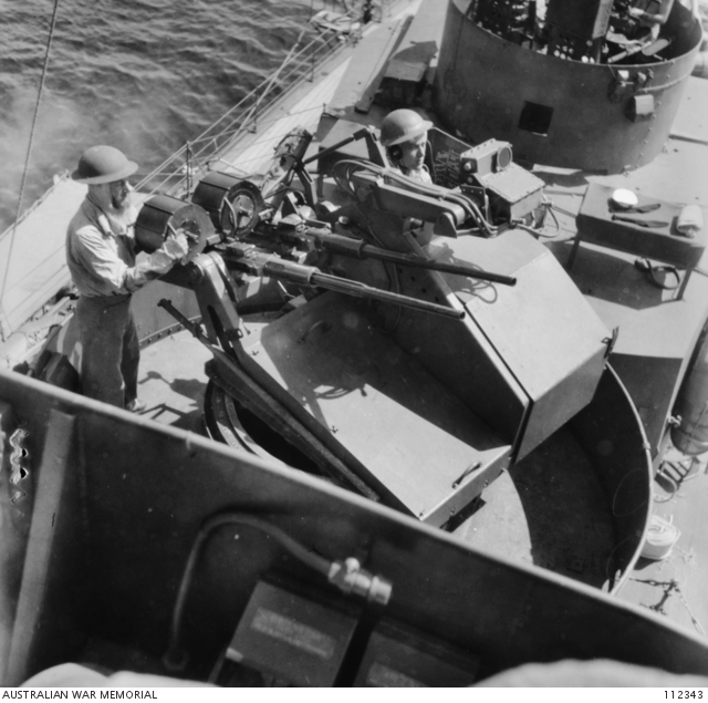 PA3107 Able Seaman Douglas Richard Pounsett and Able Seaman Davies ...