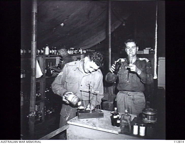 BALIKPAPAN, BORNEO, 3 AUGUST 1945. STAFF SERGEANT J M PERRY (1 ...