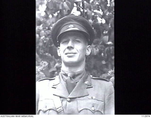 MELBOURNE, VIC. 1945-08-22. MAJOR E D O'ROURKE, OFFICER IN CHARGE ...