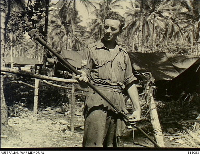 Morotai, Netherlands East Indies. 1945-08-21. Sergeant Roderick V ...