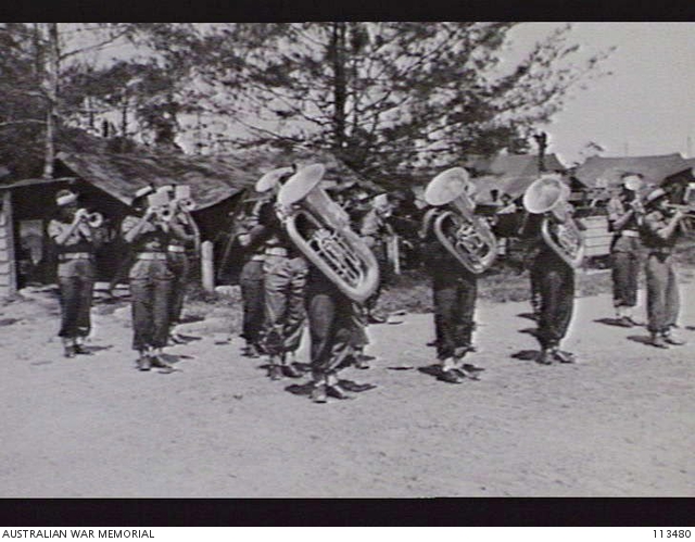 TARAKAN ISLAND. 1945-08-12. LIEUTENANT GENERAL SIR LESLIE J. MORSHEAD ...