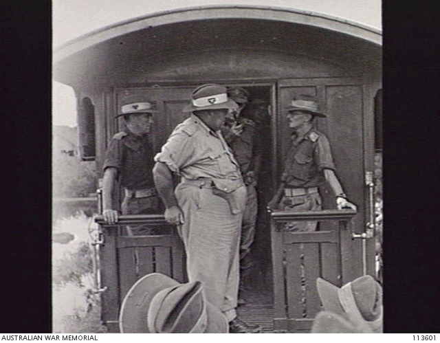 BONGOWAN AREA, BORNEO. 1945-08-07. MAJOR GENERAL G. F. WOOTTEN, GENERAL ...