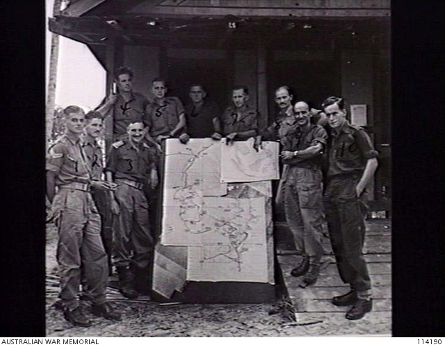 Members of the Intelligence Section, Battalion Headquarters, 2/9th ...
