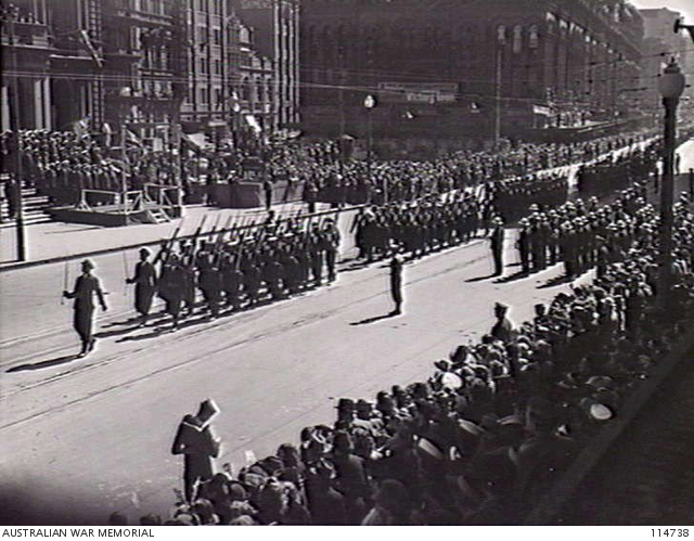 SYDNEY, NSW. 1945-08-31. MEMBERS OF THE BRITISH TASK FORCE, RECENTLY ...