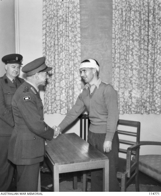 MELBOURNE, VIC. 1945-09-08. MAJOR-GENERAL J. E. S. STEVENS (2 ...