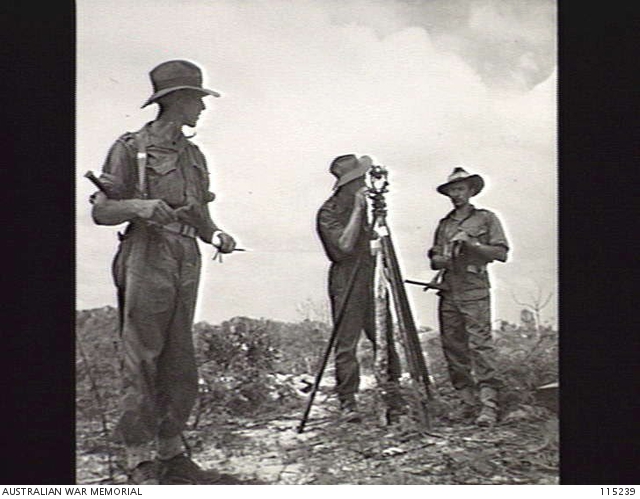 BALIKPAPAN AREA, BORNEO. 1945-08-27. SERGEANT J. REEVE, 5TH FIELD ...