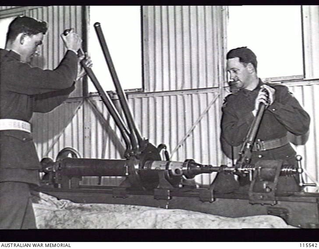 BROADMEADOWS, VIC. 1945-09-18. MEMBERS OF THE STAFF OF LAND ...