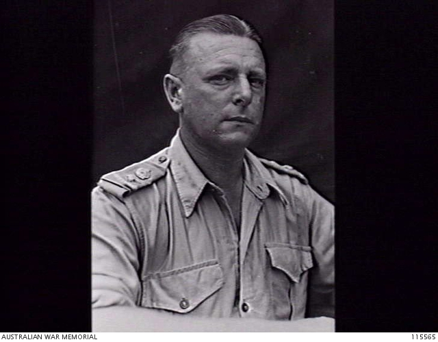 MOROTAI. 1945-09-01. LIEUTENANT COLONEL J. P. FOX, ASSISTANT ADJUTANT ...