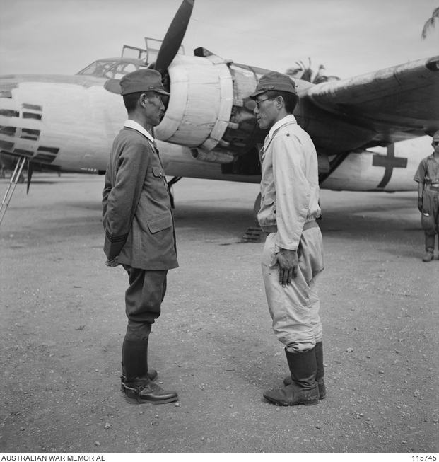 MOROTAI. 1945-09-11. GENERAL SIR THOMAS A. BLAMEY, COMMANDER IN CHIEF ...