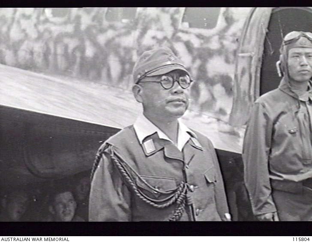 LABUAN ISLAND. 1945-09-10. MAJOR GENERAL (MAJ GEN) G. F. WOOTTEN ...