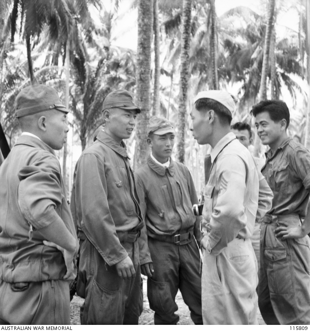 LABUAN ISLAND. 1945-09-10. MAJOR GENERAL G. F. WOOTTEN, GENERAL OFFICER ...