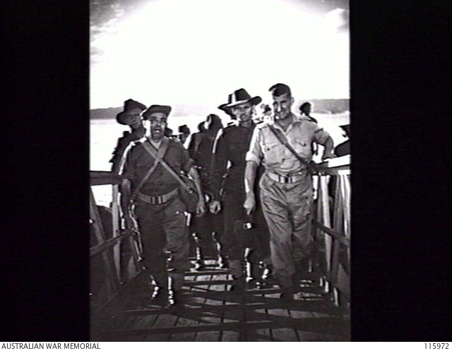 SYDNEY, NSW. 1945-09-16. MEMBERS OF 8TH DIVISION, EX-POWS OF THE ...
