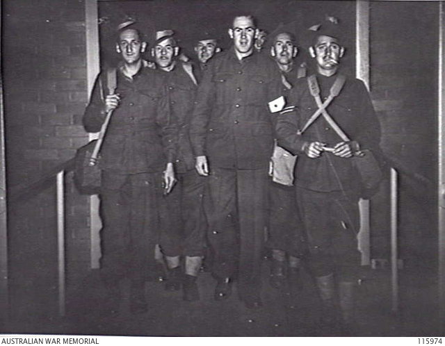 SYDNEY, NSW. 1945-09-16. MEMBERS OF 8TH DIVISION, EX-POWS OF THE ...