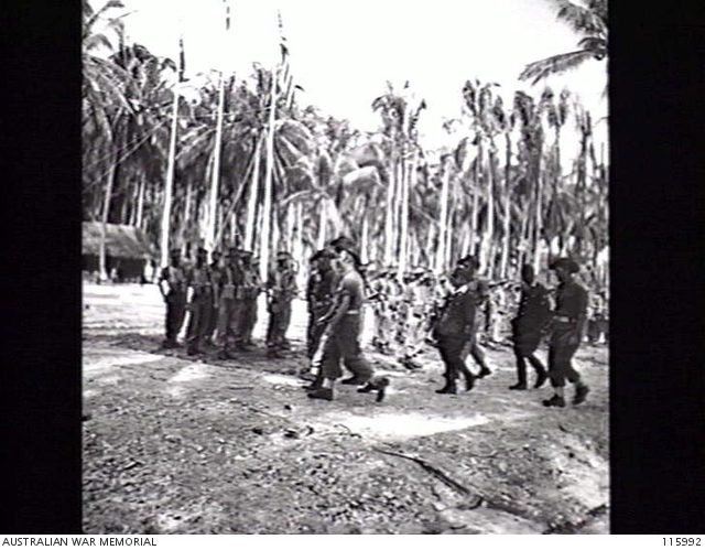 LABUAN ISLAND. 1945-09-10. MAJOR GENERAL (MAJ GEN) G. F. WOOTTEN ...