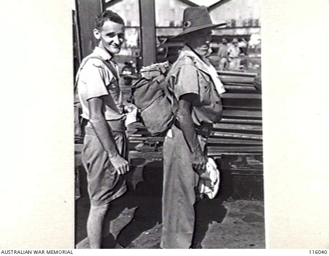 SINGAPORE. 1945-09-13. POWS RELEASED FROM CHANGI PRISON CAMP WERE ...