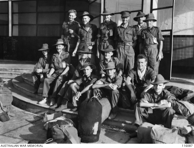 OF THE PRISONERS OF WAR RELEASED FROM CHANGI PRISON CAMP AFTER THE ...